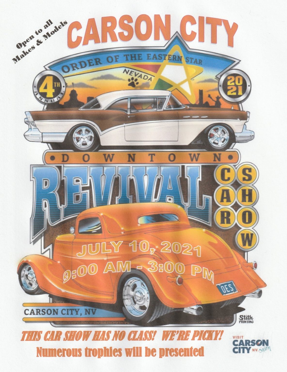 Carson City Downtown Revival Car Show - Nevada Car Culture