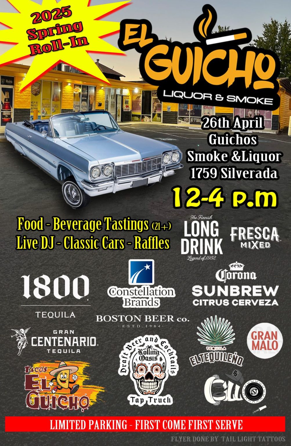 Guicho's Liquor & Smoke Car Show - Nevada Car Culture
